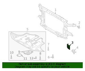 2021-2023 Hyundai Santa Fe Mount Bracket 64575-R5000 | OEM Parts Online