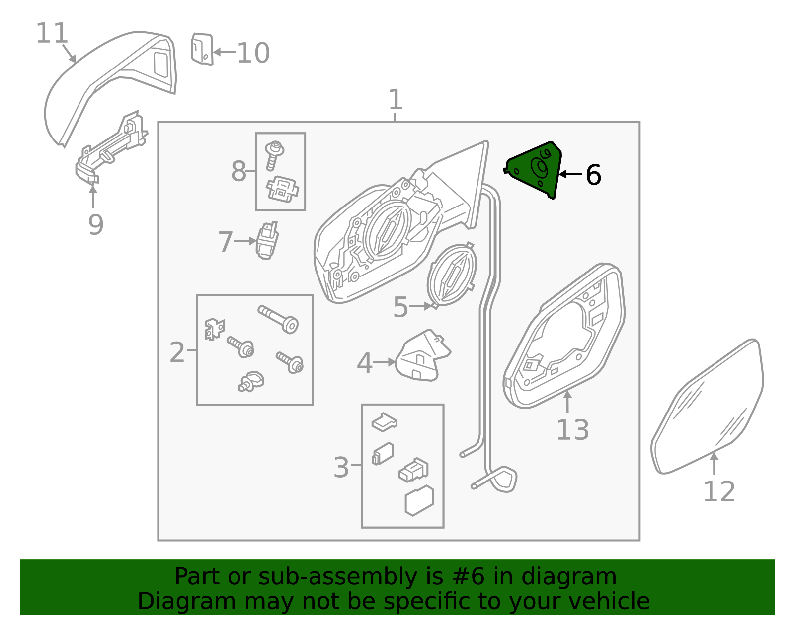 4M8-857-543 - Seal 2019-2024 Audi | Audi OEM Parts