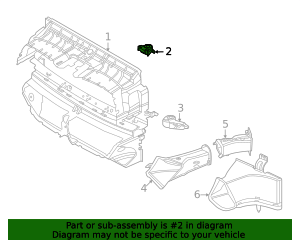 Genuine BMW 51-74-8-082-505 | Upper Support | FREE Shipping on Most ...