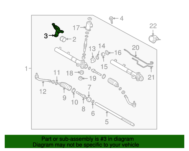 Hyundai - 57787-2B000 - Gear Assembly Clamp - 2007-2012 Hyundai Santa ...