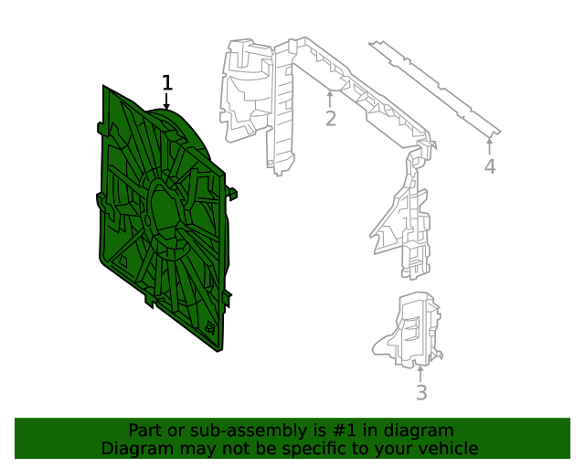 099-906-90-00 - Fan Assembly 2015-2020 Mercedes-Benz | Mercedes-Benz ...