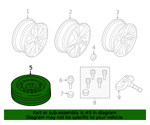 2019-2024 Volvo Spare Tire 32294596 | AutoNationParts.com