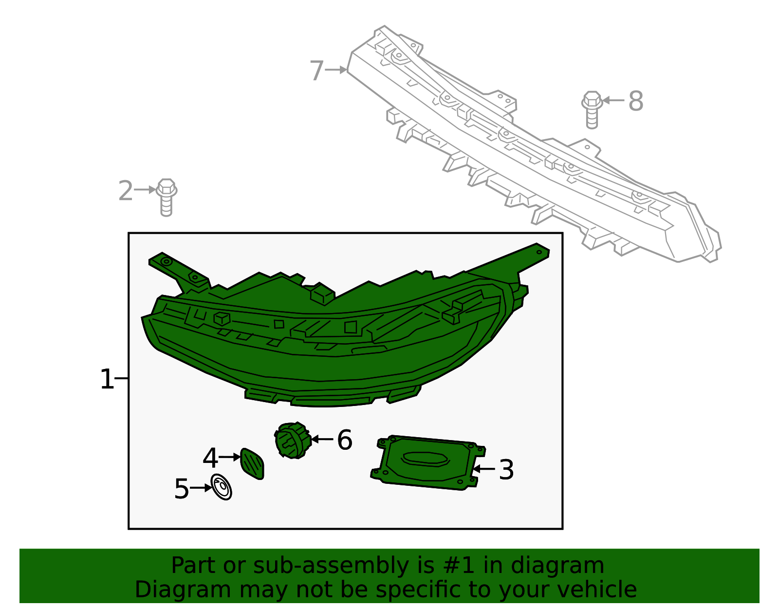 2020-2022 Kia Soul Composite Assembly 92101-J2050 | TascaParts.com