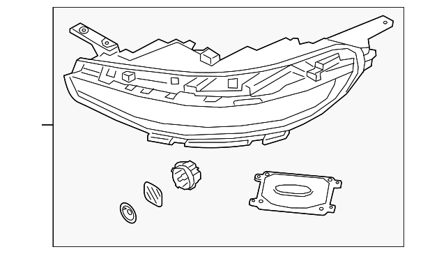 2020-2021 Kia Soul Headlamp Assembly 92102 J2050 | QuirkParts