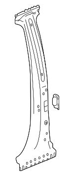 2019-2021 GM Driver Side Center Pillar Outer Panel Reinforcement ...