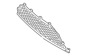 292-885-55-00 - Lower Grille - 2018-2019 Mercedes-Benz GLE 43 AMG ...