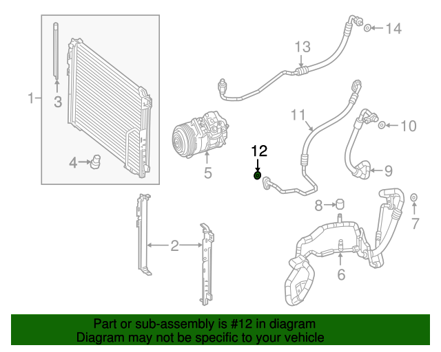 023-997-63-45-65 - O-Ring 2014-2021 Mercedes-Benz | Mercedes-Benz USA Parts