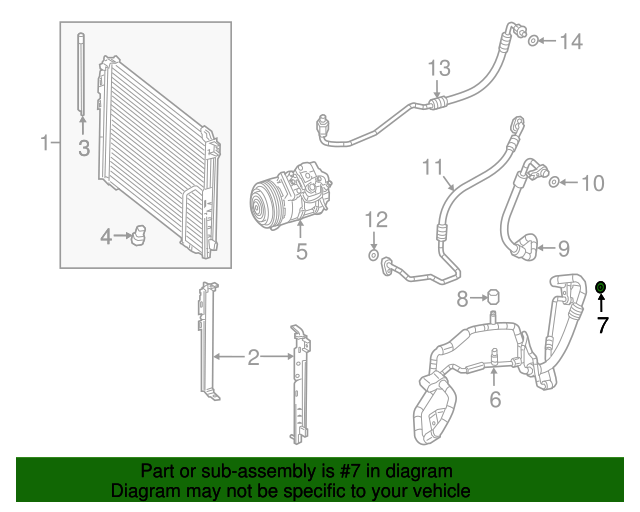 O-Ring - Part #023-997-65-45-65 | Mercedes Parts Center