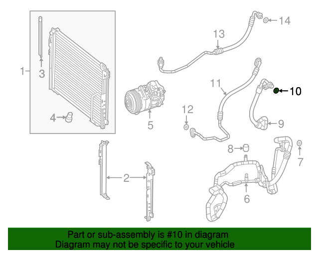 O-Ring - Part #023-997-65-45-65 | Mercedes Parts Center