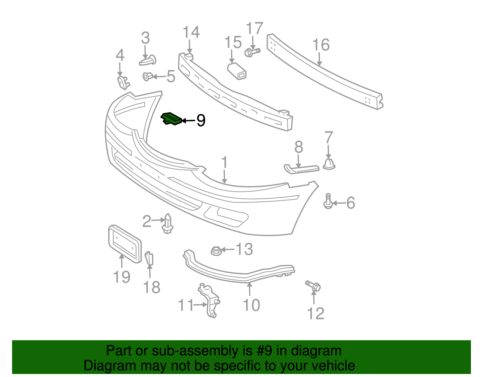 1993-2003 Toyota Genuine Toyota Supra (& others) Front Bumper Cover ...