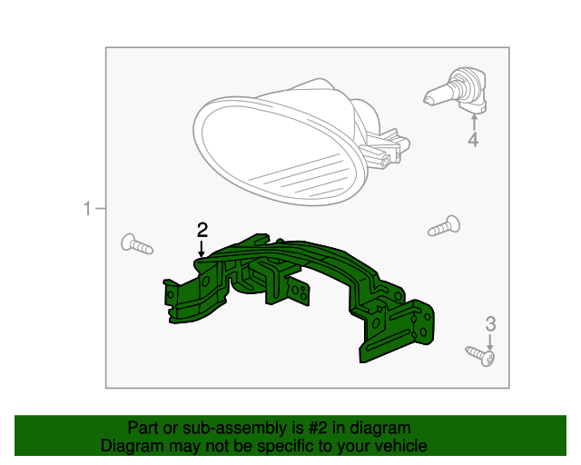 33952-TR0-A51 - Mount Bracket 2013-2015 Honda Civic | Honda Parts Online