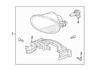 33952-TR0-A51 - Mount Bracket 2013-2015 Honda Civic | Honda Parts Online