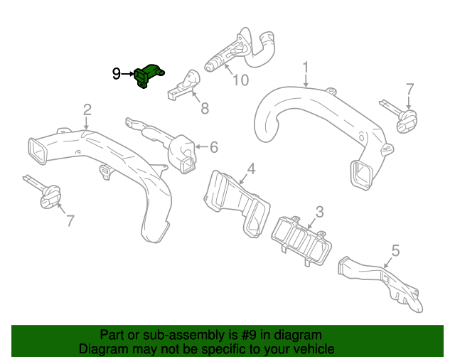 31442306 - Air Outlet - 2018-2020 Volvo XC60 | Volvo OEM Parts Direct