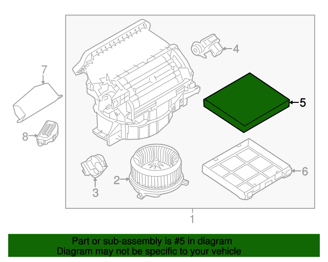 Genuine OEM Filter Part# LR133345 Fits 2020-2024 Land Rover: Up To 35% ...