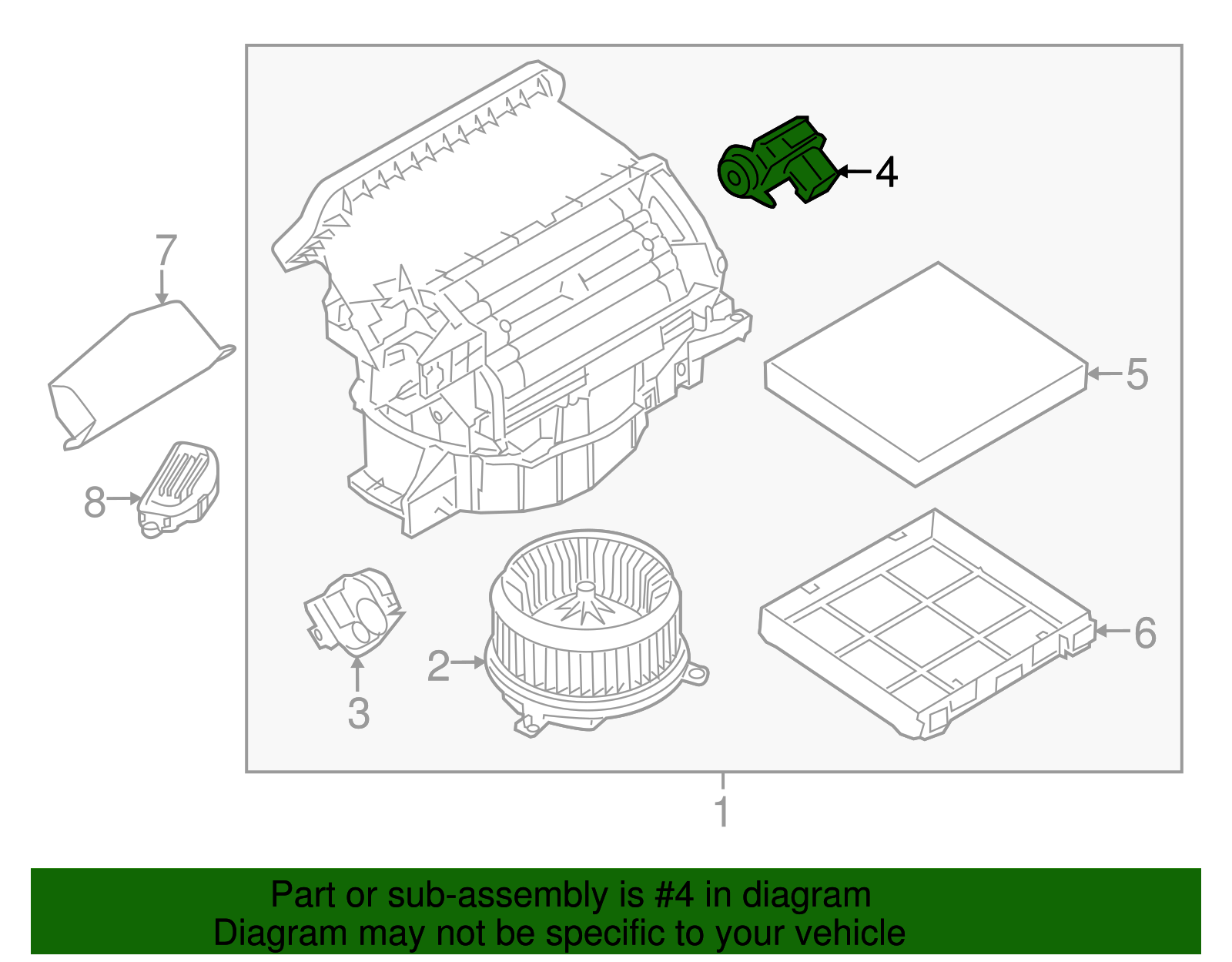 LR085678 - Ambient Temp Sensor - 2017-2020 Land-Rover | Land Rover ...