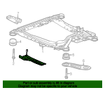 2013-2020 GM Driver Side Front Engine Compartment Air Deflector ...