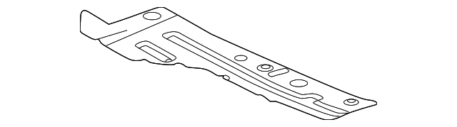 2013-2020 GM Driver Side Front Engine Compartment Air Deflector ...