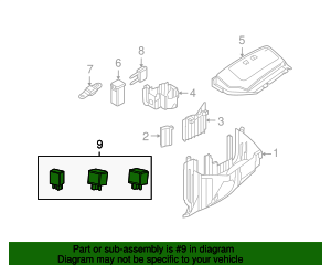2008-2015 Land Rover LR2 Relay LR003748 | LandRoverParamusParts