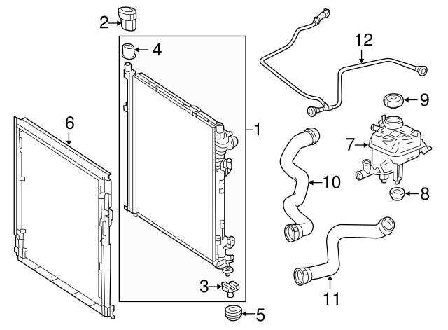 166-500-04-75 - Upper Hose 2012-2015 Mercedes-Benz | Mercedes-Benz USA ...
