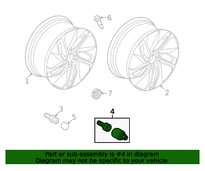 2021-2023 Volkswagen ID.4 Wheel Bolt WHT-002-537 | Retail Performance ...
