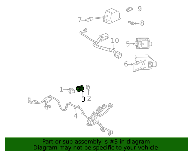 2022-2023 GMC F Bracket 84878736 GM | GMPartsDirect.com