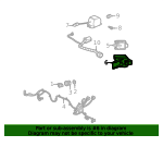 2019-2025 GM Passenger Side Object Sensing Alert Module Bracket ...