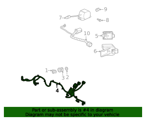 2023-2025 GM Harness 86807474 | GM Parts Center
