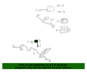 2019-2025 GM Park Sensor Bracket (Replaces Part Number 84590531 ...