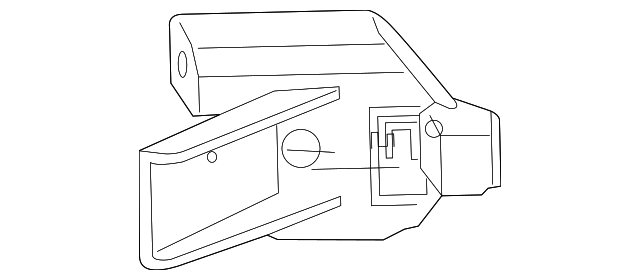 2019-2025 GM Passenger Side Object Sensing Alert Module Bracket ...
