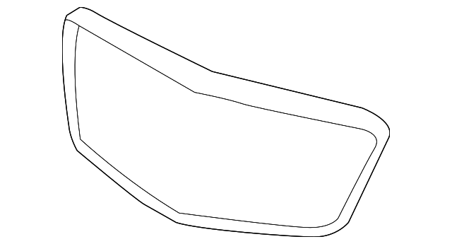 84124872 - Front Grille Surround Molding 2016-2019 Cadillac CTS ...