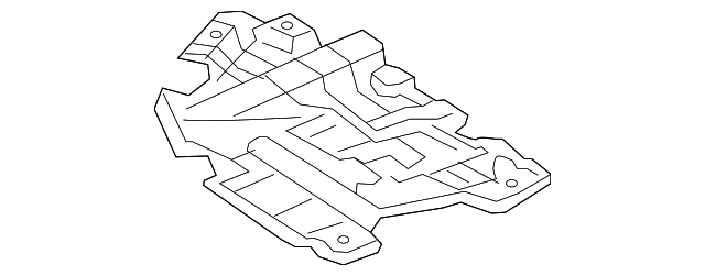 2015-2017 Toyota Camry Under Cover 51441-06220 | Toyota Parts Center