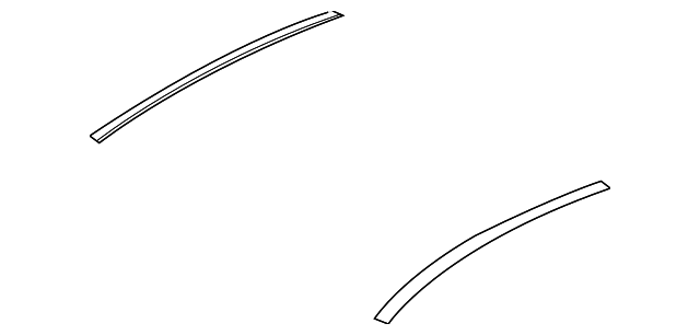 81676-F6000 - Side Molding 2017-2020 Kia Cadenza | Kia.Parts Store