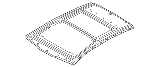 81610-F6000 - Roof Panel 2017-2020 Kia Cadenza | Kia.Parts Store