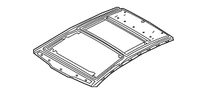 81610-F6000 - Roof Panel 2017-2020 Kia Cadenza | Kia.Parts Store