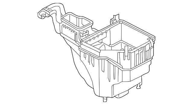AX000035 - Air Cleaner Body 2022-2024 Mitsubishi Outlander | Mitsubishi ...