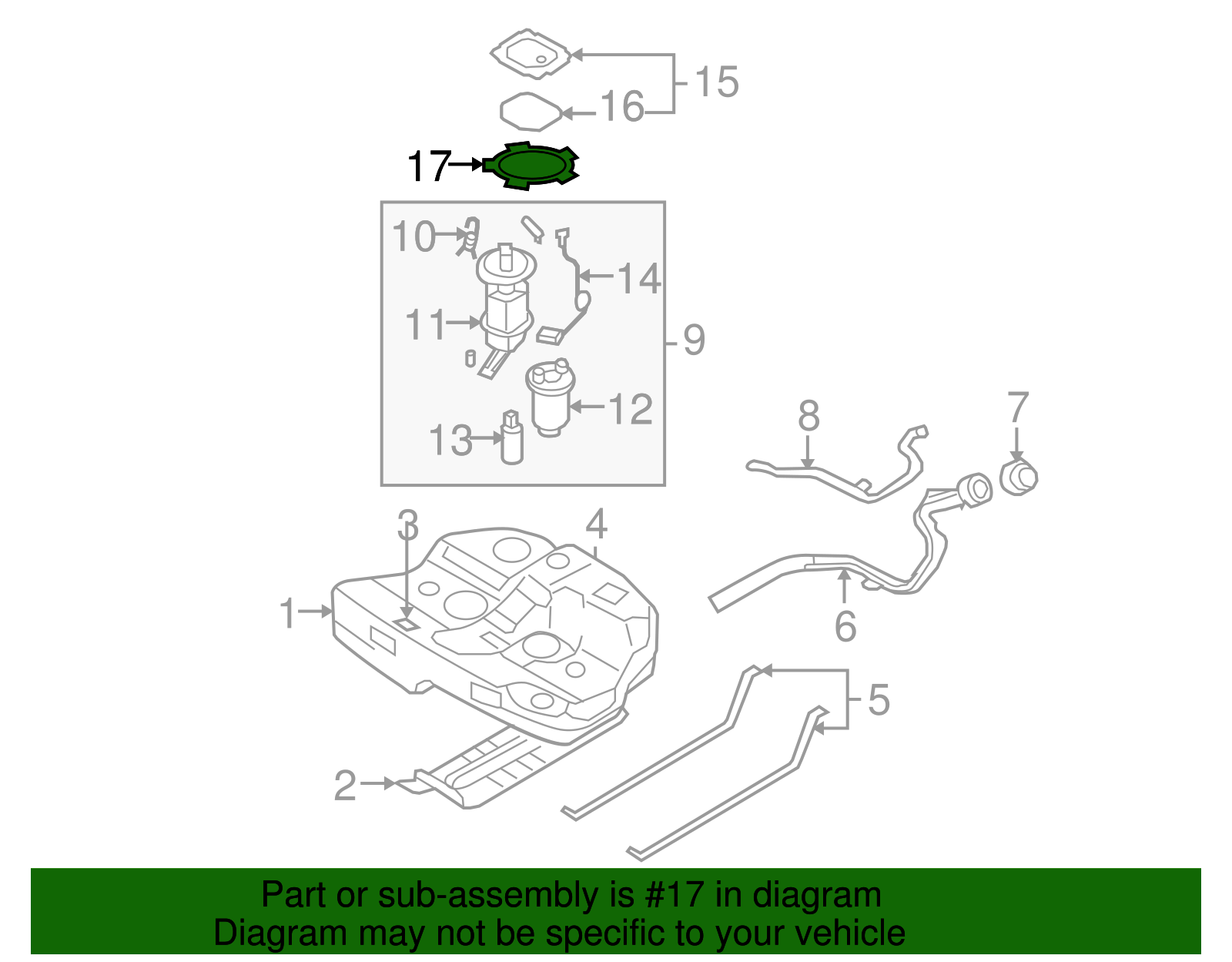 2006-2015 Hyundai Lock Ring 31152-3K600 | OEM Parts Online