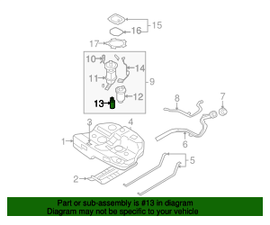2006-2010 Hyundai Sonata Fuel Pump 31111-3K000 | OEM Parts Online