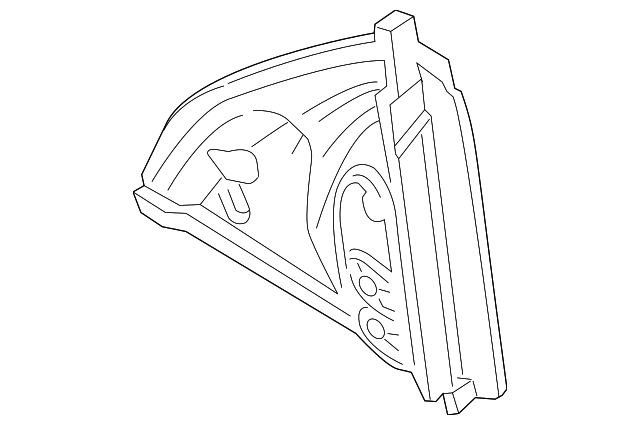 292-811-02-98 - Mirror Assembly Seal 2016-2019 Mercedes-Benz | Mercedes ...