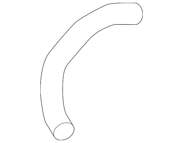 2014-2018 Kia Lower Hose 25412-3X601 Kia Parts Store Kia Wholesale ...
