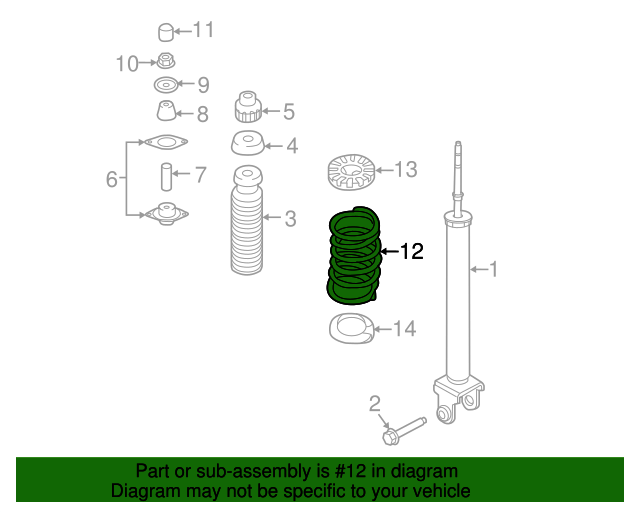 2016 Nissan Maxima Coil Spring 55020-4RA2A | OEM Parts Online