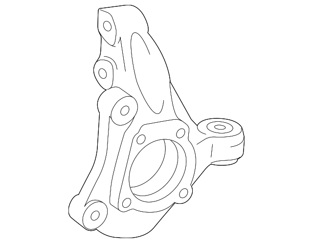 2016-2025 Toyota Steering Knuckle 43211-02390 | Toyota Parts Center