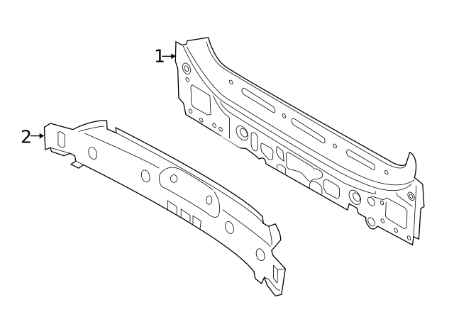 4K9-813-331 - Rear Body Reinforcement 2020-2024 Audi | Audi OEM Parts
