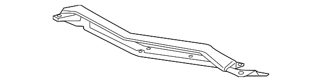 2019 Chevrolet Corvette Front Bumper Fascia Upper Stiffener 84220772 ...