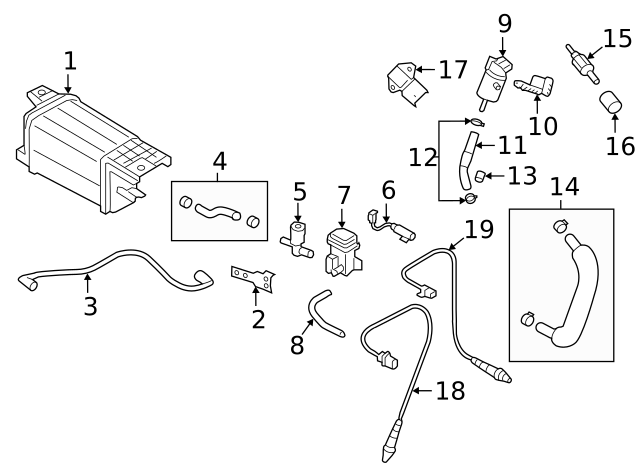 2017-2021 Hyundai Purge Line 29021-2B110 | OEM Parts Online