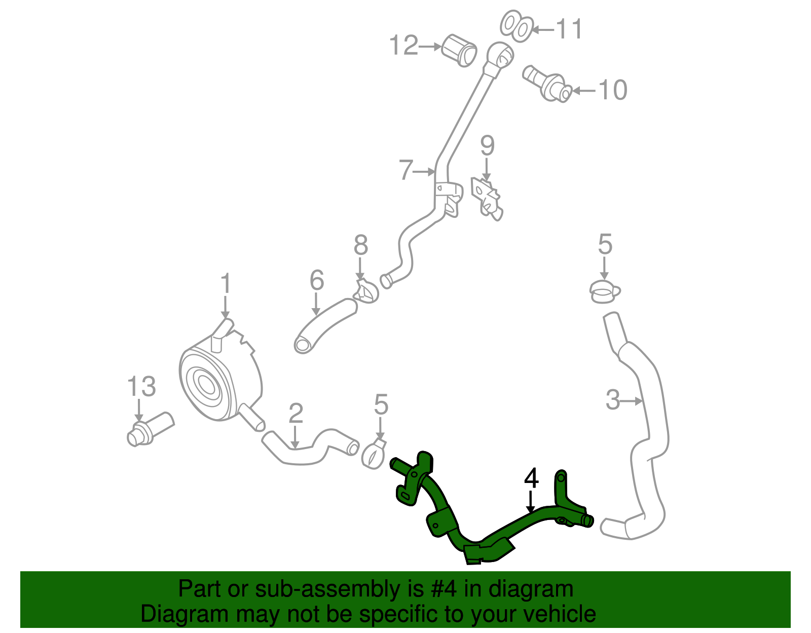 14053-3JA0B - 2013-2018 Nissan - Inlet Pipe | Anicra Nissan Parts