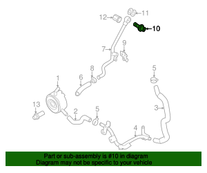2009-2020 Nissan Outlet Pipe Connector 14075-43U0A | TascaParts.com