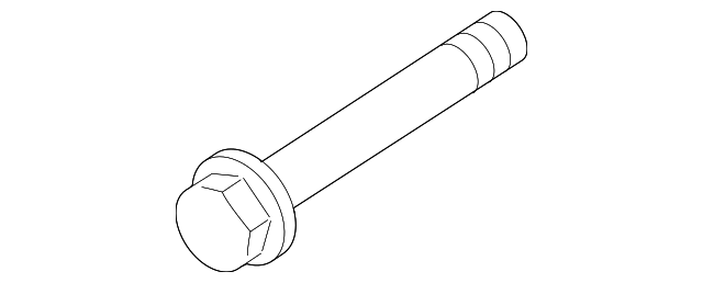 33176760337 - 1999-2016 BMW Suspension Cross-Member Mount Bolt (33-17-6 ...