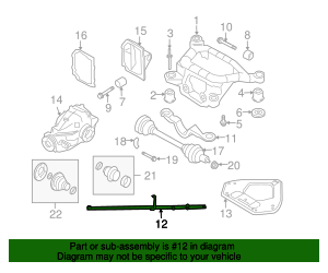 Genuine BMW 51-71-7-159-199 | Lateral Rod | FREE Shipping on Most ...