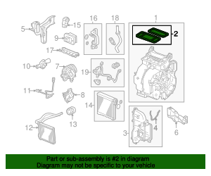 2010-2016 Honda Gasket 79103-TF0-003 | Clarkknapp Honda