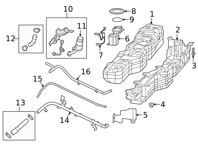 2018-2021 Mopar Fuel Pump Driver Module 68434538aa | TascaParts.com